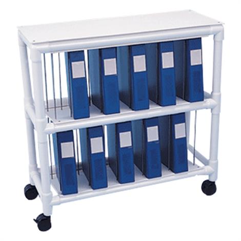 Healthline Binder Cart With Common Carrier | Medical Carts