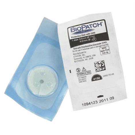 Ethicon Biopatch Protective Disk with CHG | Catheter/IV Dressings