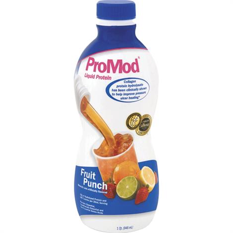 Abbott ProMod Liquid Protein Ready-to-Drink Fruit Punch | Thickened ...