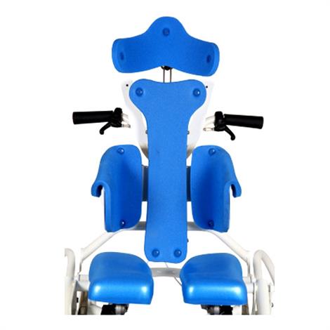 Clarke Starfish Pro Manual Shower and Commode Chair With Divided Seat ...