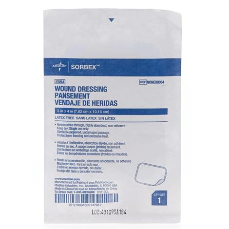 Buy SORBEX Sterile Full Absorbent Wound Dressing