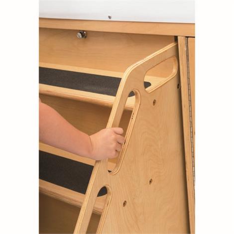 Childrens Factory Angeles Changing Table With Locking Stairs | Tables ...