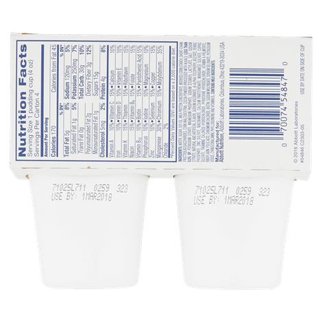 Abbott Ensure Original Pudding Ready to Use Complete Balanced Nutrition ...