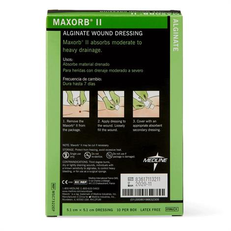 Buy Medline Maxorb II Alginate Wound Dressings [Latex-Free]