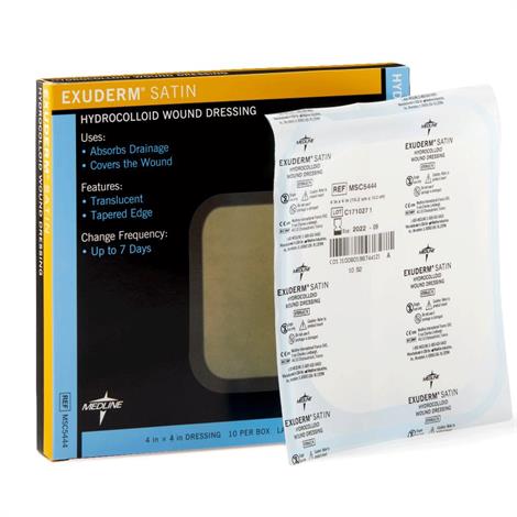 Buy Exuderm Satin Hydrocolloid Dressing | Medline Wound Dressing
