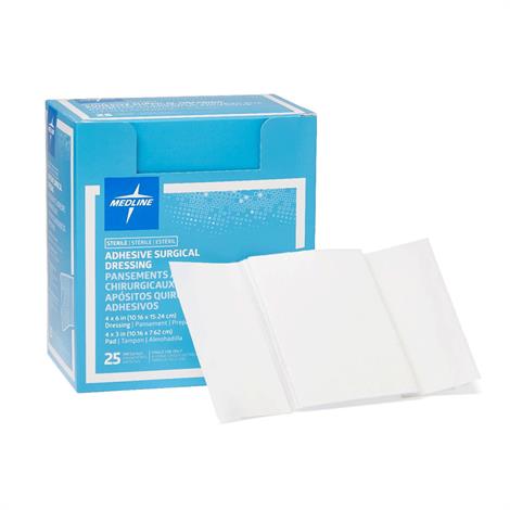 Medline Adhesive Surgical Dressing | Absorbent Dressings