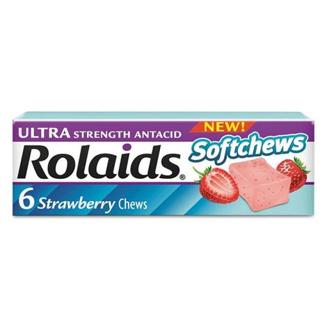 Rolaids Ultra Strength Antacid Softchews | Antacid & Heartburn Relief