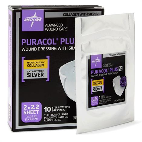 Shop Puracol Plus AG+ Collagen Wound Dressing | Latex-free
