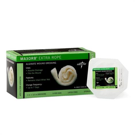 Medline Maxorb ES Reinforced Ribbon Alginate Wound Dressing