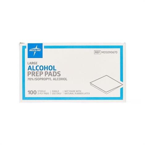 Buy Medline Sterile Alcohol Prep Pads | Prep Pads and Wipes