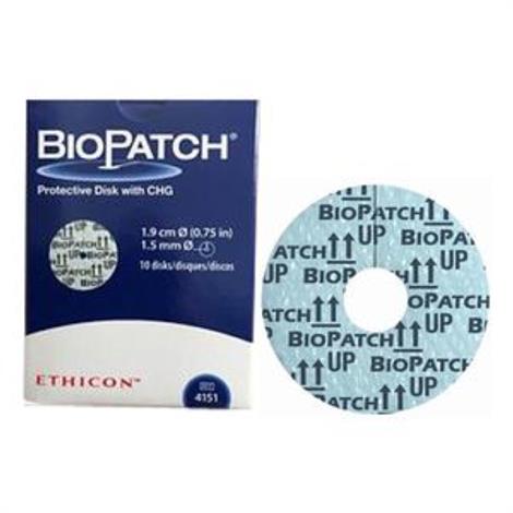 Ethicon Biopatch Protective Disk with CHG | Catheter/IV Dressings