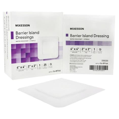 McKesson Composite Barrier Sterile Island Dressing | Composite Dressings