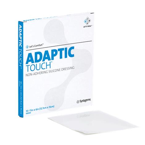 Systagenix ADAPTIC TOUCH Non Adhering Silicone Dressing | Silicone ...