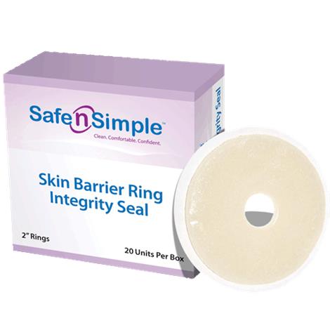 Safe n Simple Integrity Thin Extended Wear Skin Barrier Ring | Ostomy ...