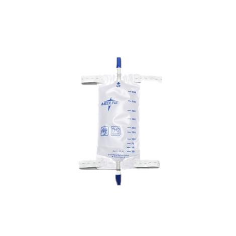 Medline Leg Bag With Comfort Straps And Twist Valve Drainage Port ...