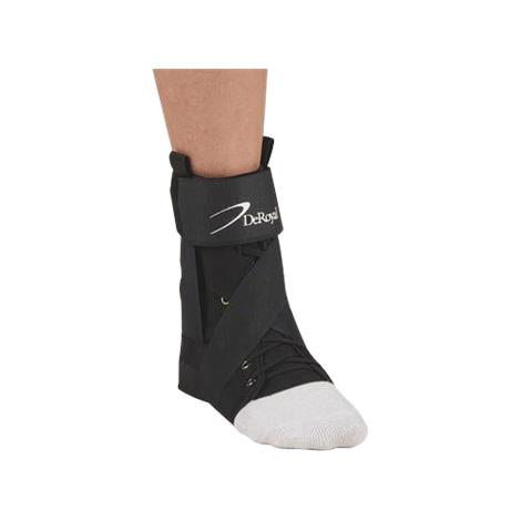 DeRoyal Sports Ankle Brace 2 with Cuff Closure | Nylon Lace-up Design