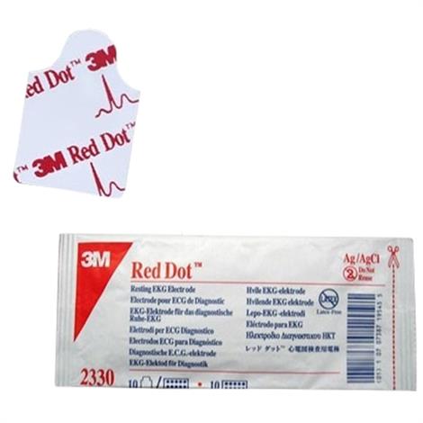 3M Red Dot Tab Style Resting EKG Electrodes | Electrodes