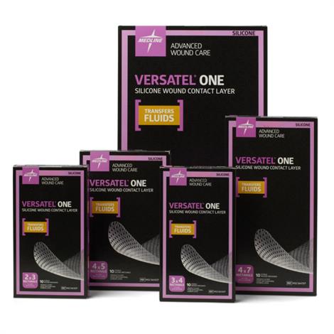 Buy Medline Versatel One Contact Layer Silicone Dressings
