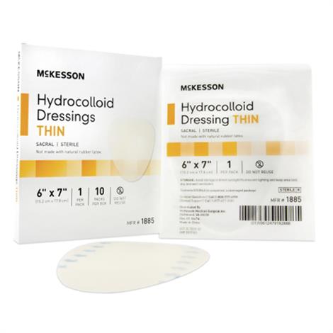 Mckesson Thin Hydrocolloid Sacral Dressing | Hydrocolloid Dressings