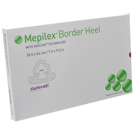 Molnlycke Mepilex Border Heel Foam Dressing With Safetac | Foam Dressings