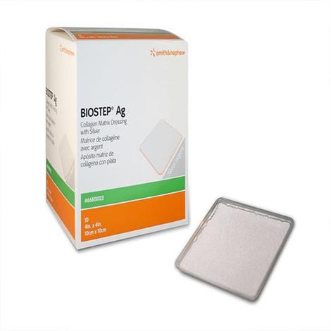 Smith & Nephew Biostep Ag Collagen Matrix Dressing with Silver ...