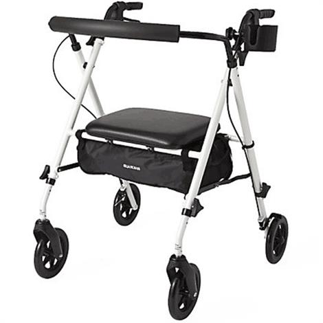 Guardian Luxe Rollator With Extra-Wide Seat | Rollators