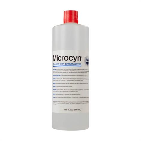Microcyn Wound Solution with Preservatives | Wound Cleansers