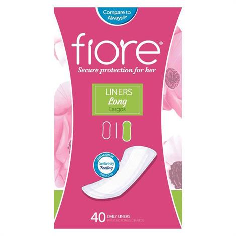 Ontex Group Fiore Long Panty Liners | Incontinence Pads and Liners