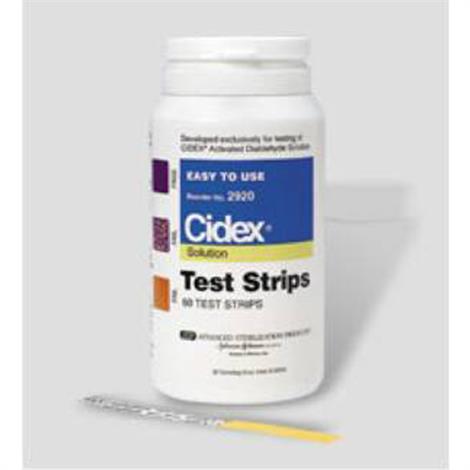 Cidex Dialdehyde Concentration Indicator Test Strips | Test Strips