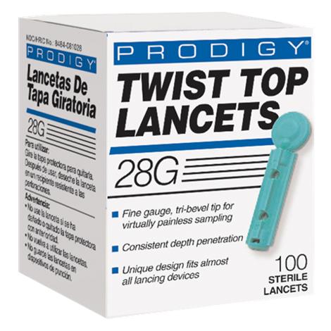 Prodigy Twist Top Lancets | Lancets and Lancing Devices