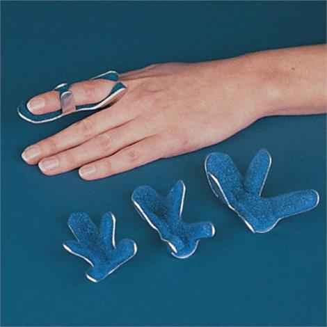 Rolyan Frog Style Aluminum Padded Finger Splint | Thumb and Finger Supports