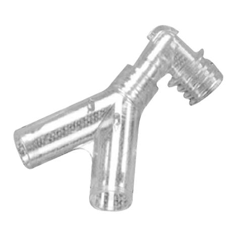 CareFusion AirLife Adult Y-Connector with Elbow | Oxygen Tubing Connectors