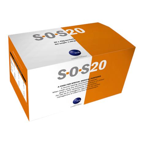 Vitaflo S.O.S 20 Carbohydrate Powder Drink Mix | Speciality Nutrition