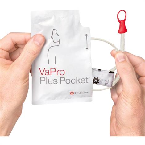 Hollister VaPro Plus Pocket Hydrophilic Intermittent Catheter