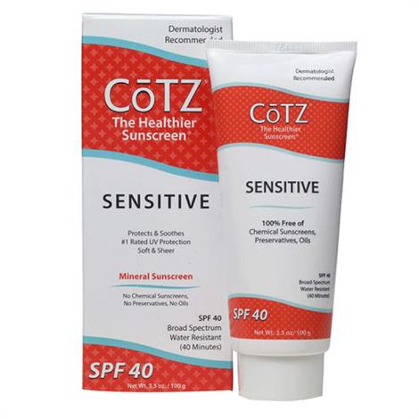 COTZ Sensitive SPF 40 Sunscreen | Sun Protection Lotion