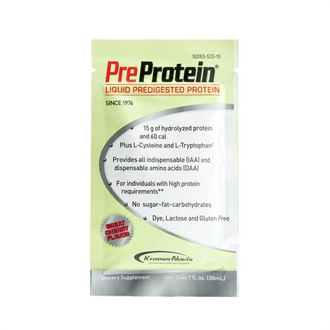 Pre Protein 15 Cherry Liquid Predigested Protein | Protein Supplements