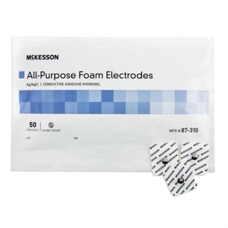McKesson EKG Tab Electrode Resting Non-Radiolucent | Electrodes