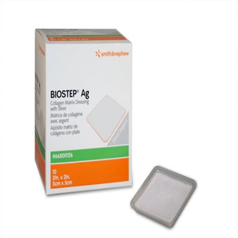 Smith & Nephew Biostep Ag Collagen Matrix Dressing with Silver ...