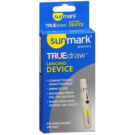 McKesson sunmark TRUEdraw Lancing Device | Lancets and Lancing Devices