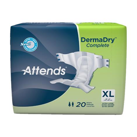 Attends DermaDry Complete Brief | Diapers and Briefs