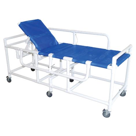 MJM International Sling Shower Gurney With Three Position Elevating ...