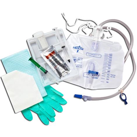 Medline Two-Layer Add-A-Cath Foley Catheter Tray | Foley Insertion Kits ...