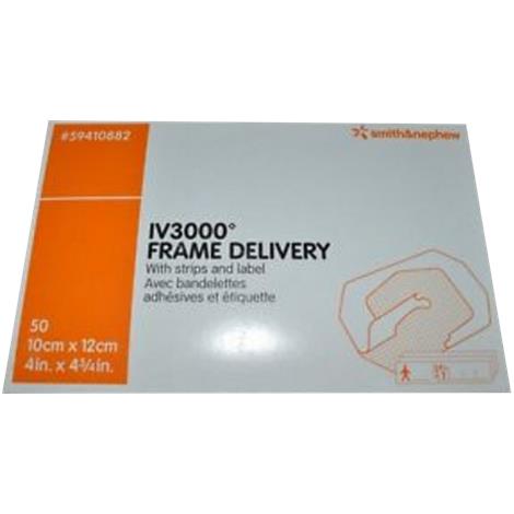 Smith & Nephew Opsite IV3000 Frame Delivery Moisture Responsive ...
