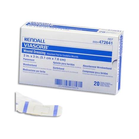 Covidien Viasorb Transparent Dressing With Absorbent Pad | Transparent ...