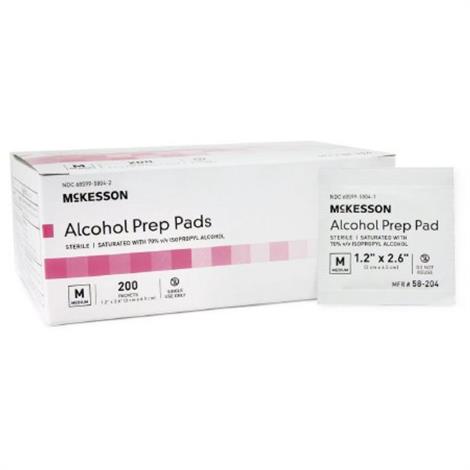 McKesson Alcohol Prep Pads | Wound Preps