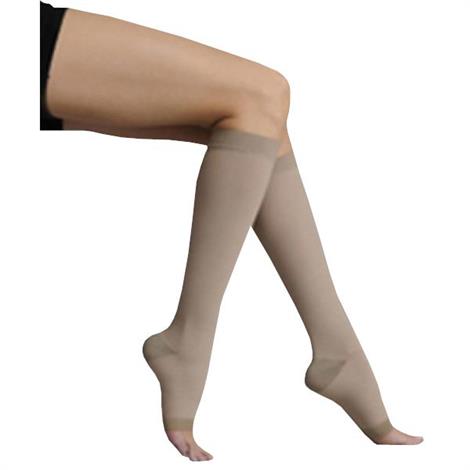 Juzo Silver Soft Knee High 20-30mmHg Compression Stockings ...