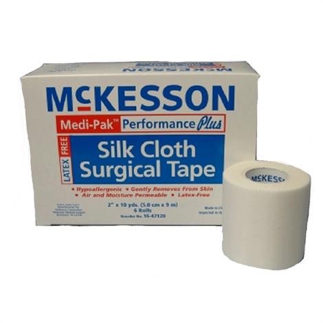 McKesson Medi-Pak Performance Plus Silk-Like Cloth Surgical Tape ...