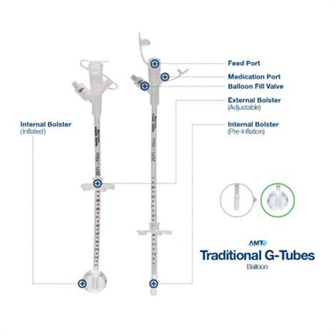 Applied Medical Technology Silicone Gastrostomy Tube | Feeding Tubes