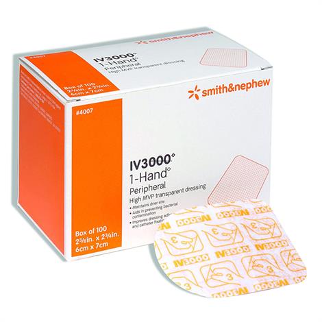 Smith & Nephew IV3000 Transparent IV Dressing | Catheter/IV Dressings