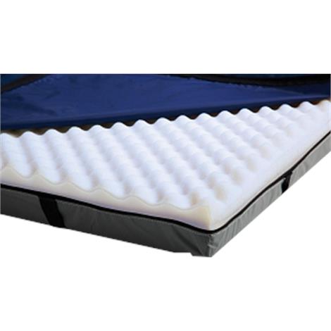Medline Premium Gel Convoluted Foam Overlay | Hospital Bed Mattress ...